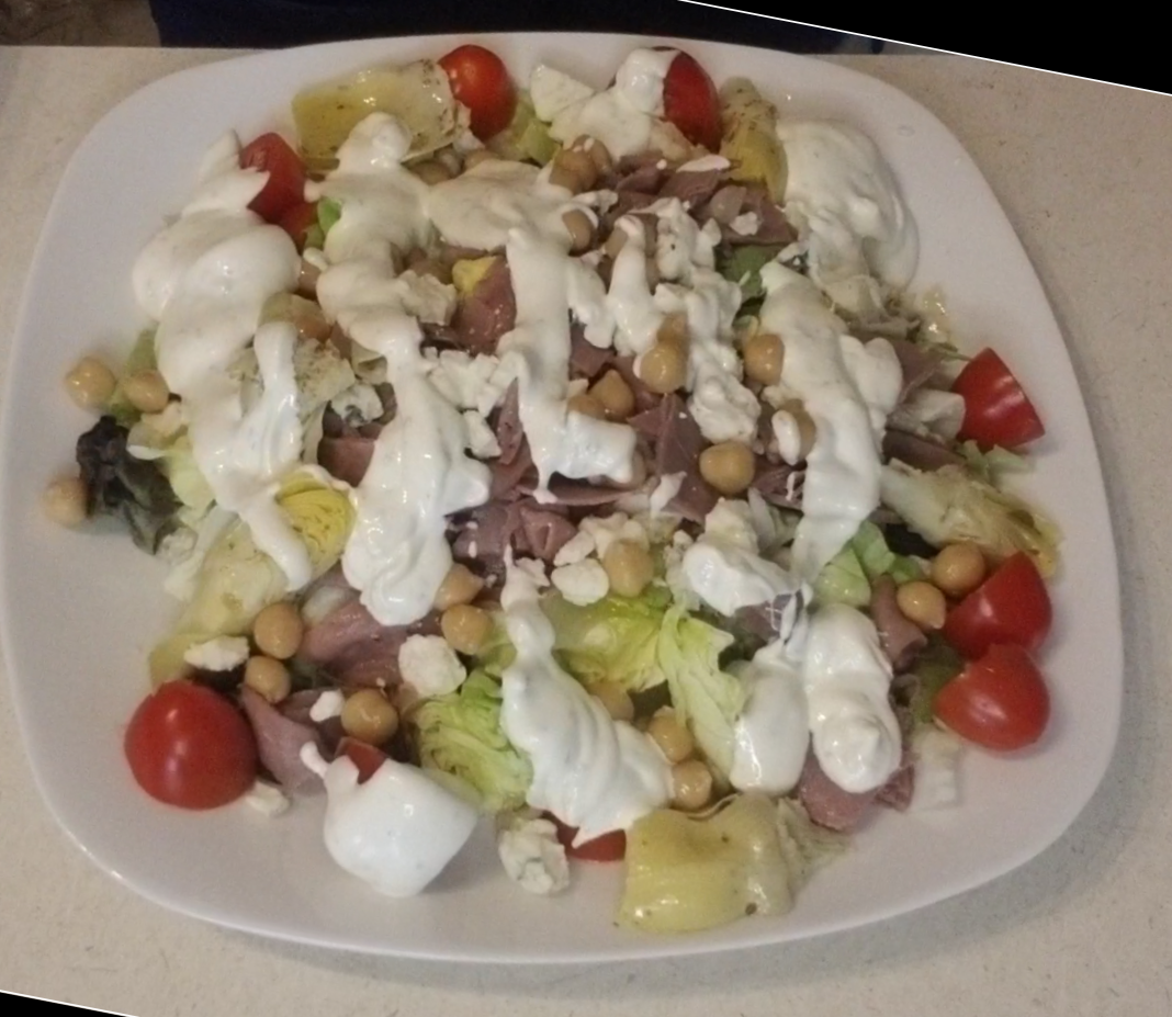 Surf & Turf Twist Salad - Savvy Solo CookSavvy Solo Cook