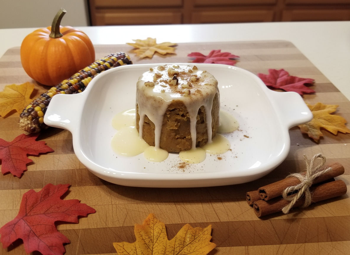 Pumpkin Mug Cake - Savvy Solo CookSavvy Solo Cook